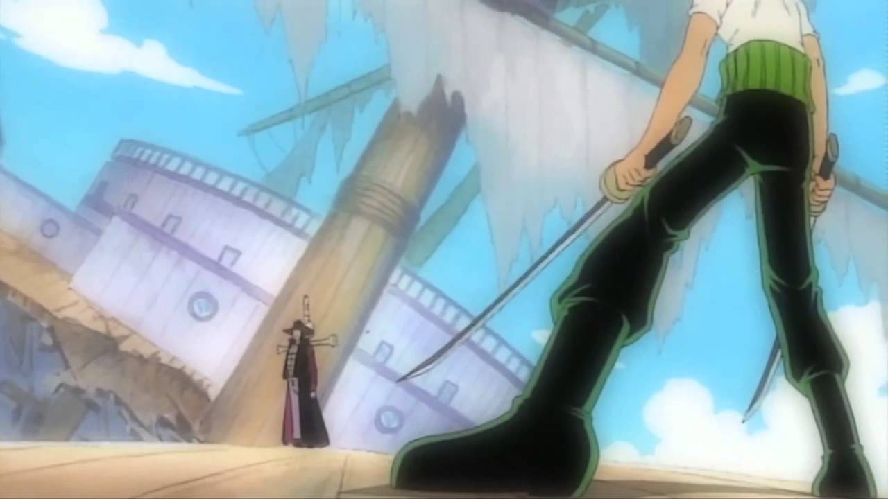 Zoro Vs Mihawk Legendado PT (ANIMES AMVS) - YouTube