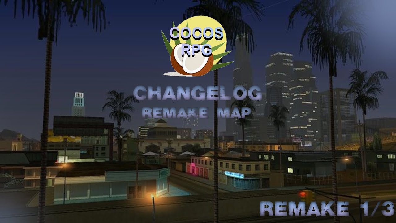 🥥 | COCOS RPG | Changelog Remake Map 1/3 - YouTube