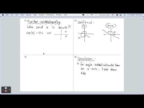 Trigonometry - symmetry properties explained.webm - YouTube