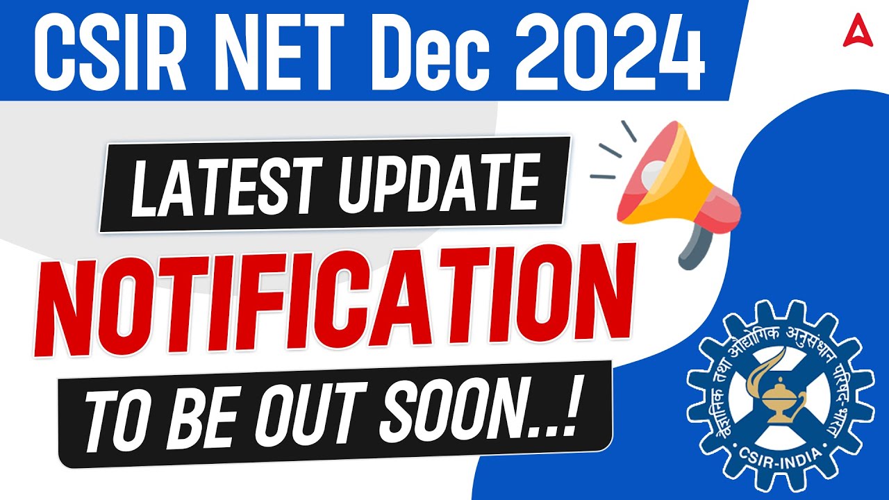 CSIR NET 2024 December Application Form | CSIR NET Notification 2024 ...