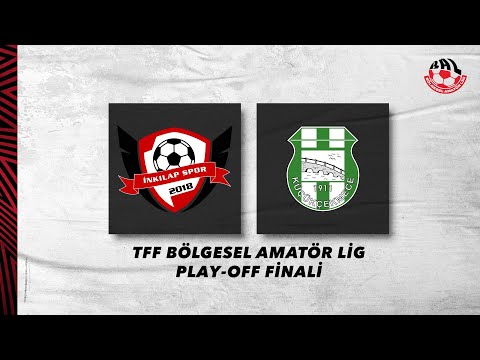 TFF  Bölgesel Amatör Lig Play-Off Finali |  İnkilap Spor-Küçükçekmece Sportif