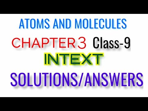 Class 9 Ch-3 Science | All Intext(Question and Answers) | All Intext ...