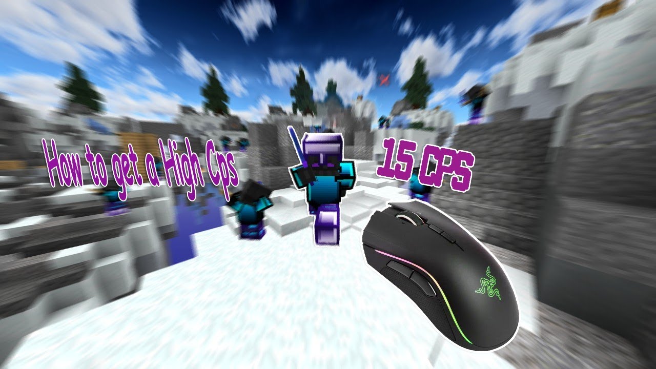 How to Get a high CPS as a Noob in Minecraft - YouTube