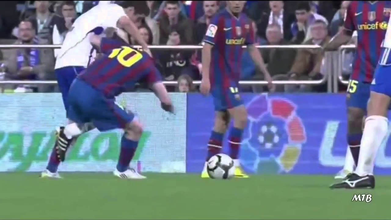 Messi : Top 5 goals (HD) - YouTube