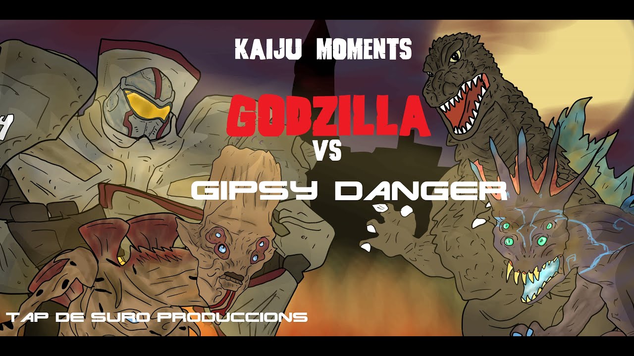 GODZILLA VS GIPSY DANGER KAIJU MOMENTS # 15 - YouTube