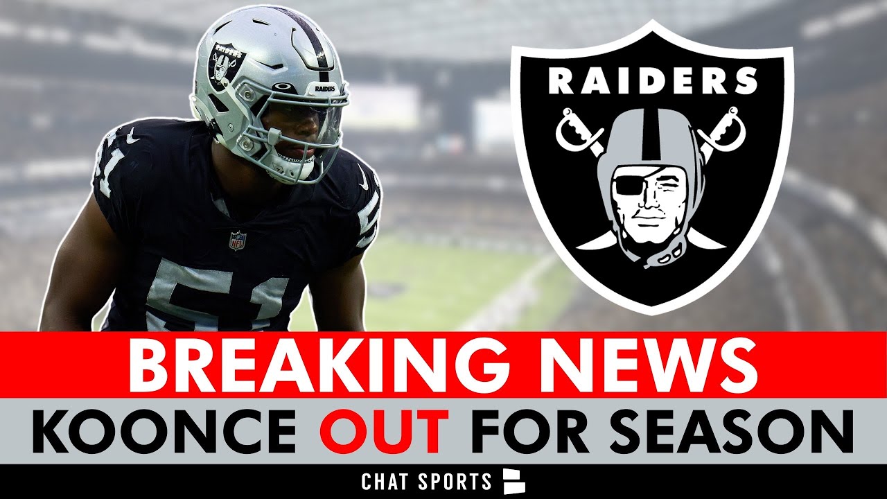 BREAKING RAIDERS NEWS On Malcolm Koonce That May Shock You + Vegas ...