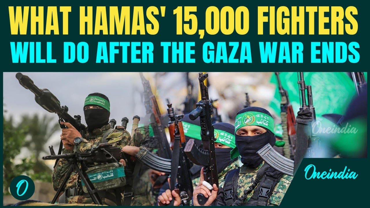 15,000 HAMAS Fighters Hidden in Gaza Tunnels Remain at Large | Israel ...