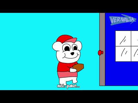 Tutu jadi kang antar paket