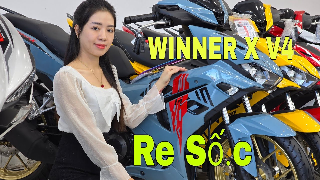 giá Xe Winner X v4 Tháng 1 bất ngờ tặng thêm 2 tr ko Trả Trước | Mỹ motor - YouTube