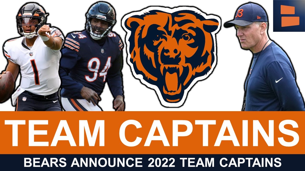 Justin Fields & 3 Others Named 2022 Chicago Bears Team Captains + Lucas ...