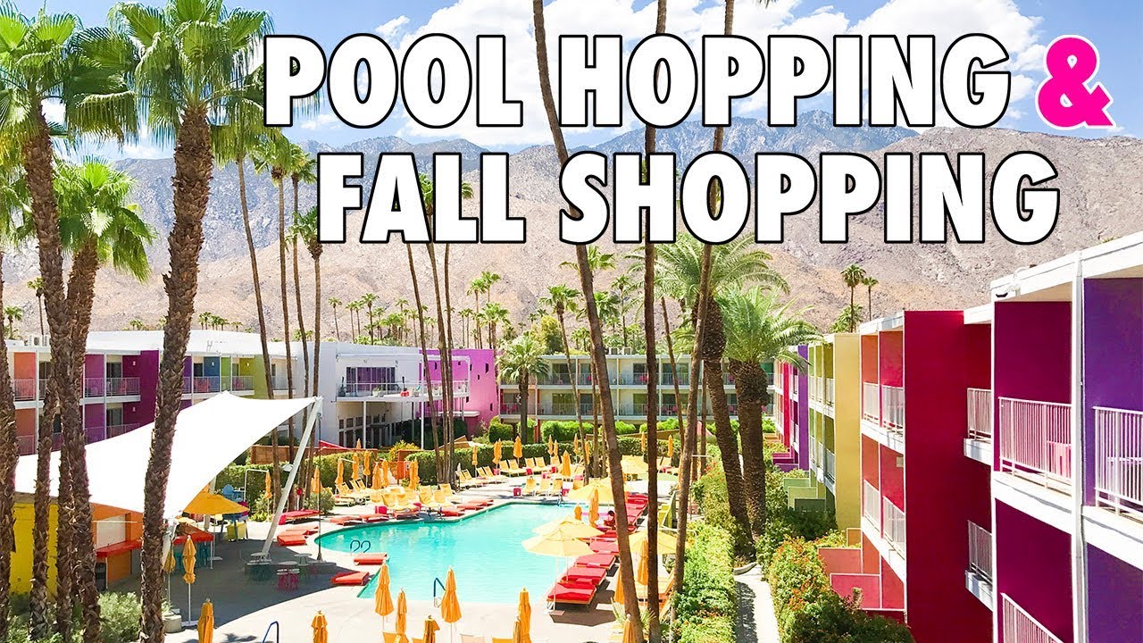 Life in Los Angeles #38 - Pool Hopping & Fall Shopping! - YouTube