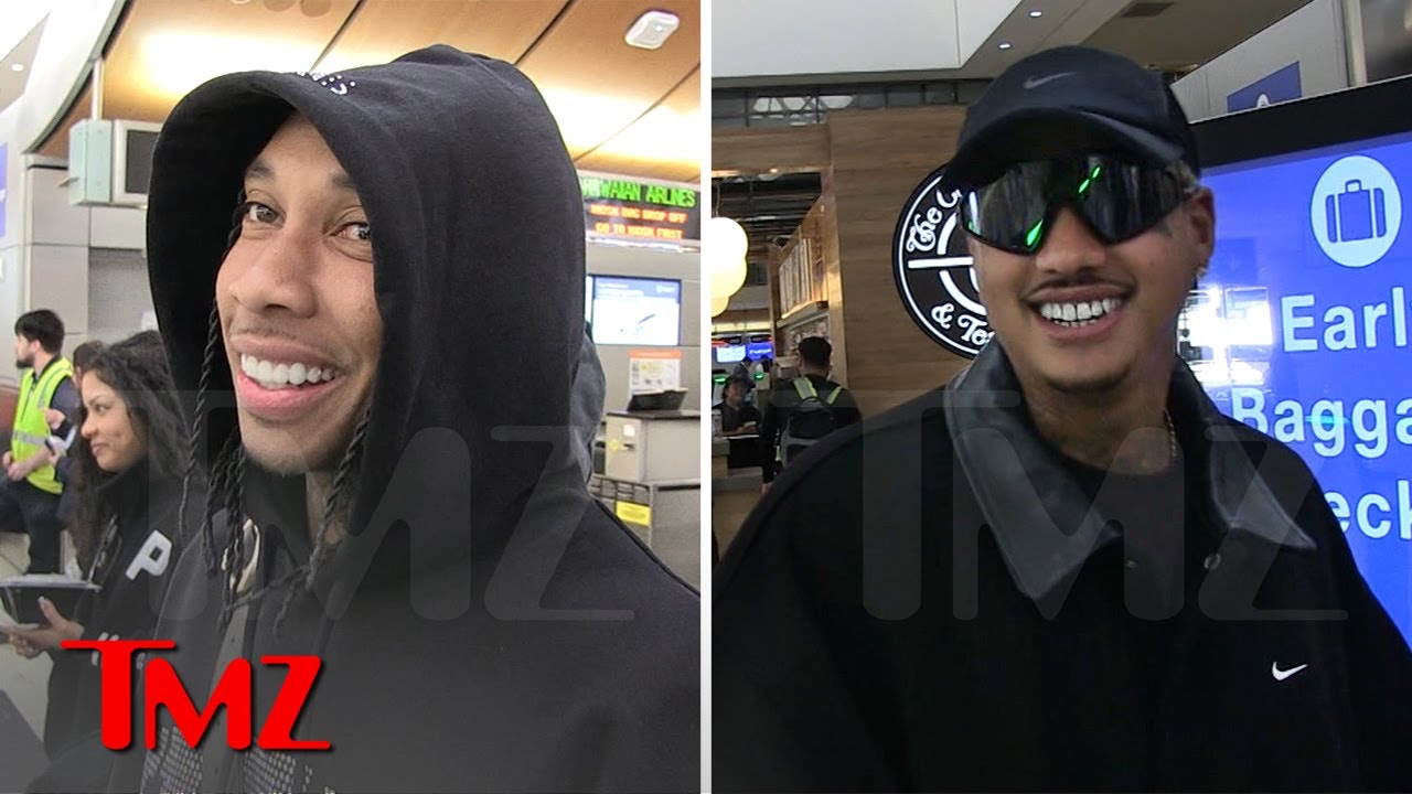 Tyga & Alexander 'AE' Edwards Running on Fumes After Epic Birthday ...