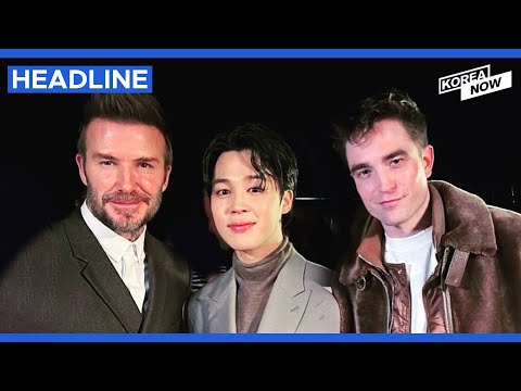 BTS' Jimin poses with Robert Pattinson, David Beckham at Dior event in Paris/Chinese hackers' attack