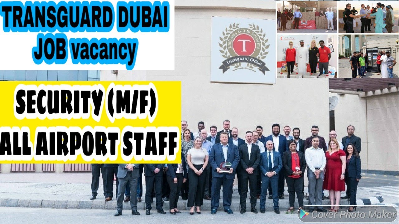 Transguard dubai//Dubai transguard job vacancy//Security guard (M/F ...