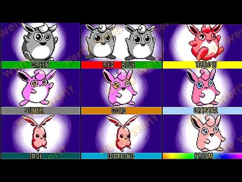 Wigglytuff Jigglypuff sound sing sonido canción cantando retro old gb ...