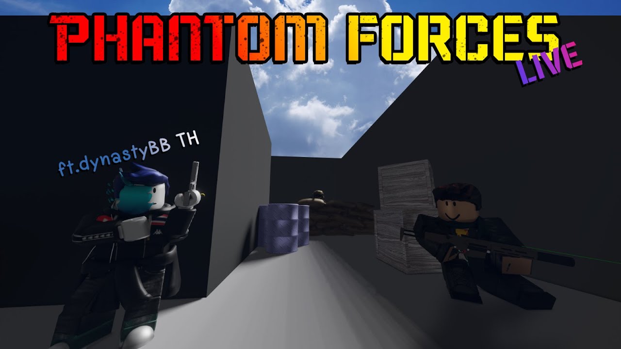 🔴LiveRoblox:Phantom Forces 2พี่น้องบุกทะลวง @dynastybbth - YouTube