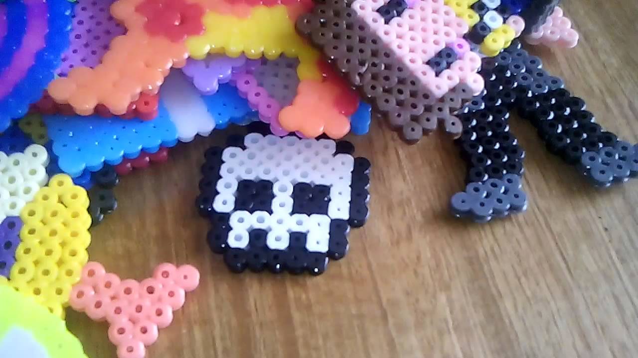 Creaciones de HAMA BEADS - YouTube