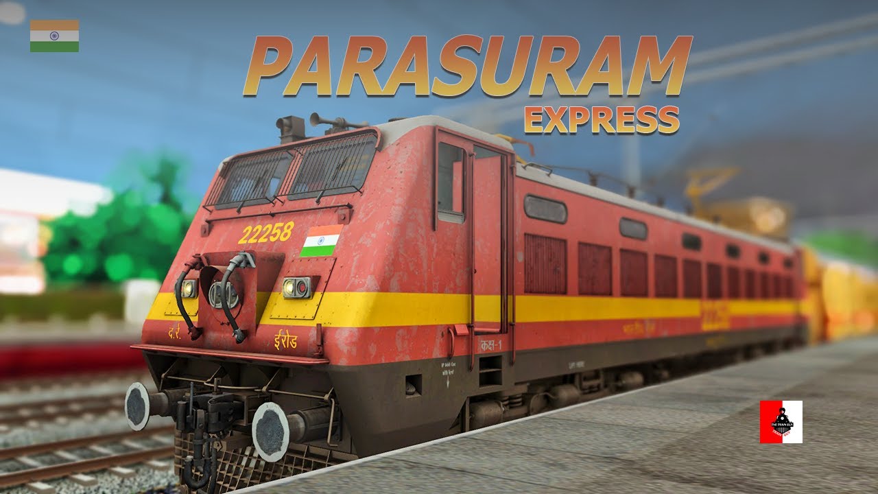 16650/Parasuram Express #indianrailways #gzbwap7 #railworks #livestream #wap4locomotive #kerala ...