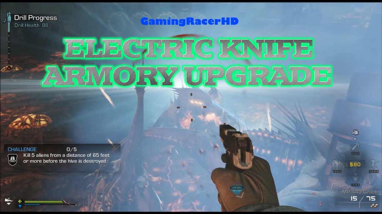 Call Of Duty: Ghosts - Extinction Mode - "ELECTRIC KNIFE" ARMORY ...