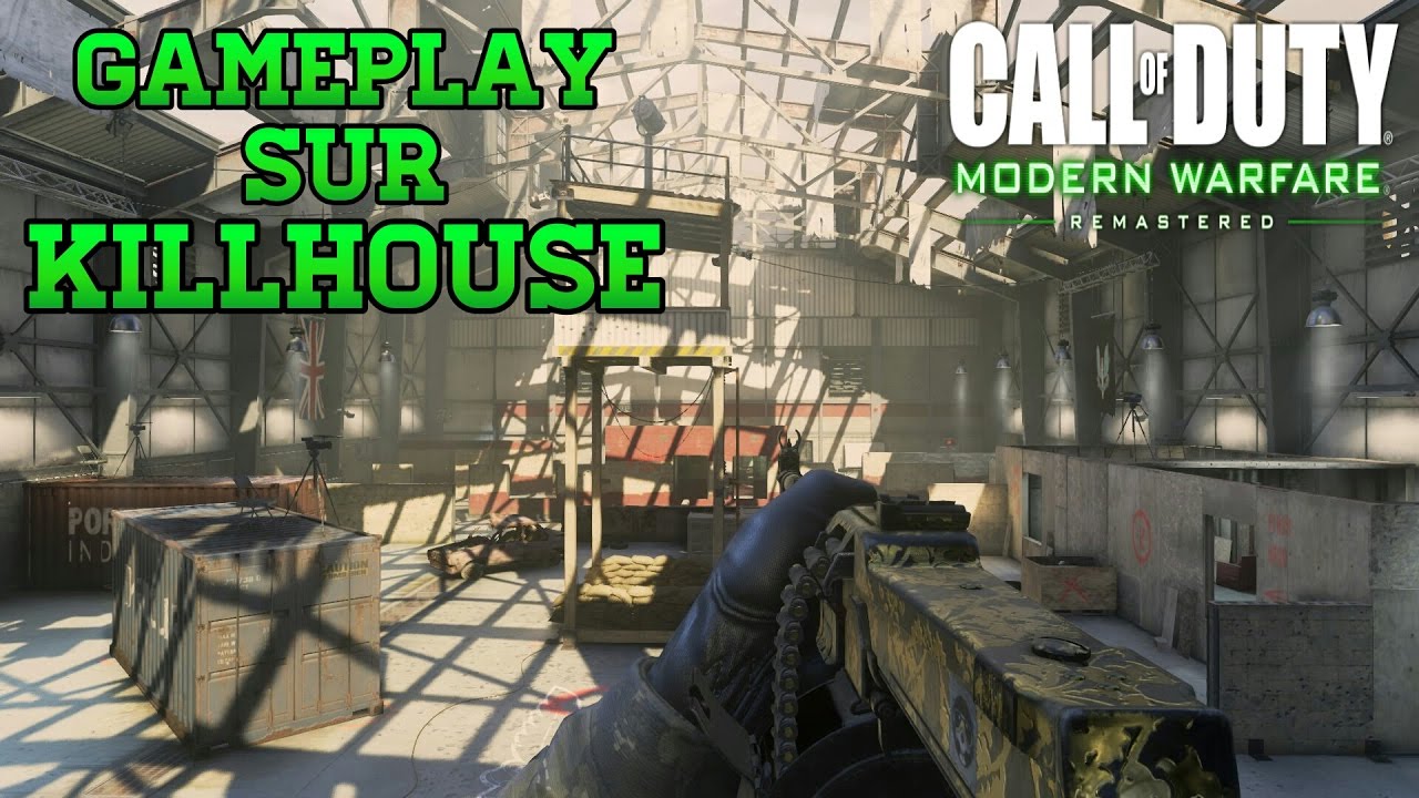 COD MWR | GAMEPLAY SUR KILLHOUSE | DLC VARIETY - YouTube
