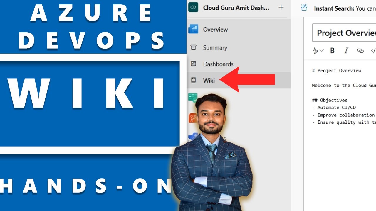 Wiki Azure DevOps Hands on - YouTube
