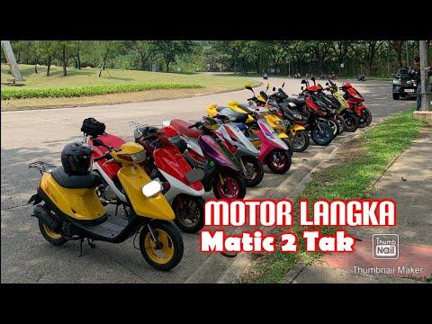 Sunmori Matic 2 Tak || Motornya pada Unik jarang diliat di jalanan 😀 ...