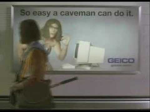 Geico Caveman Commercial - YouTube