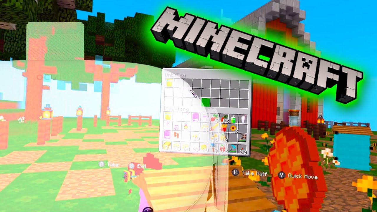 Playing Minecraft VR on the Oculus Quest 2 Multiplayer - YouTube