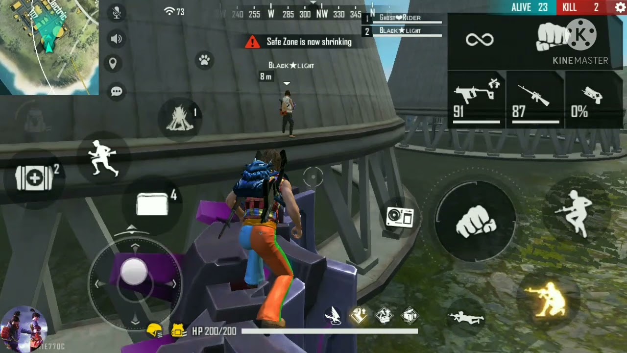 Free Fire/Mars Electric Trick - YouTube