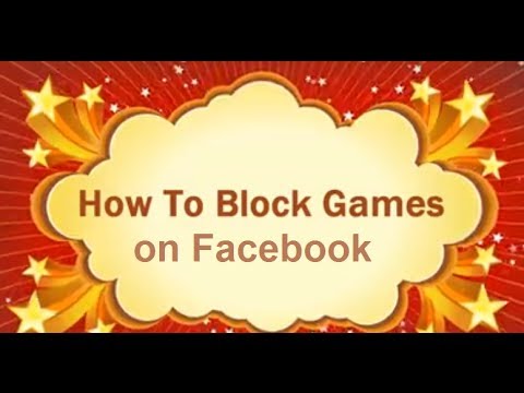 how to block games on facebook - How To Block Game Invites on Facebook ...