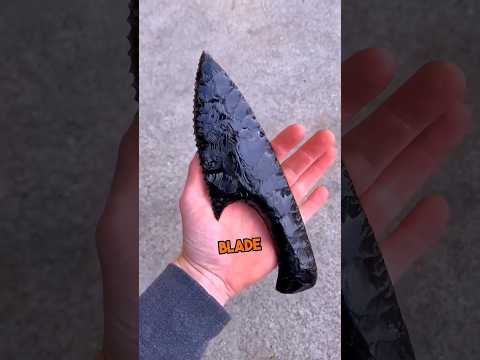 Obsidian blade #obsidian