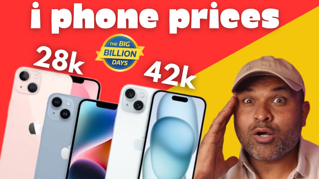 All I Phone Prices in Flipkart BBD & Amazon Great Indian Sale 2024 ...