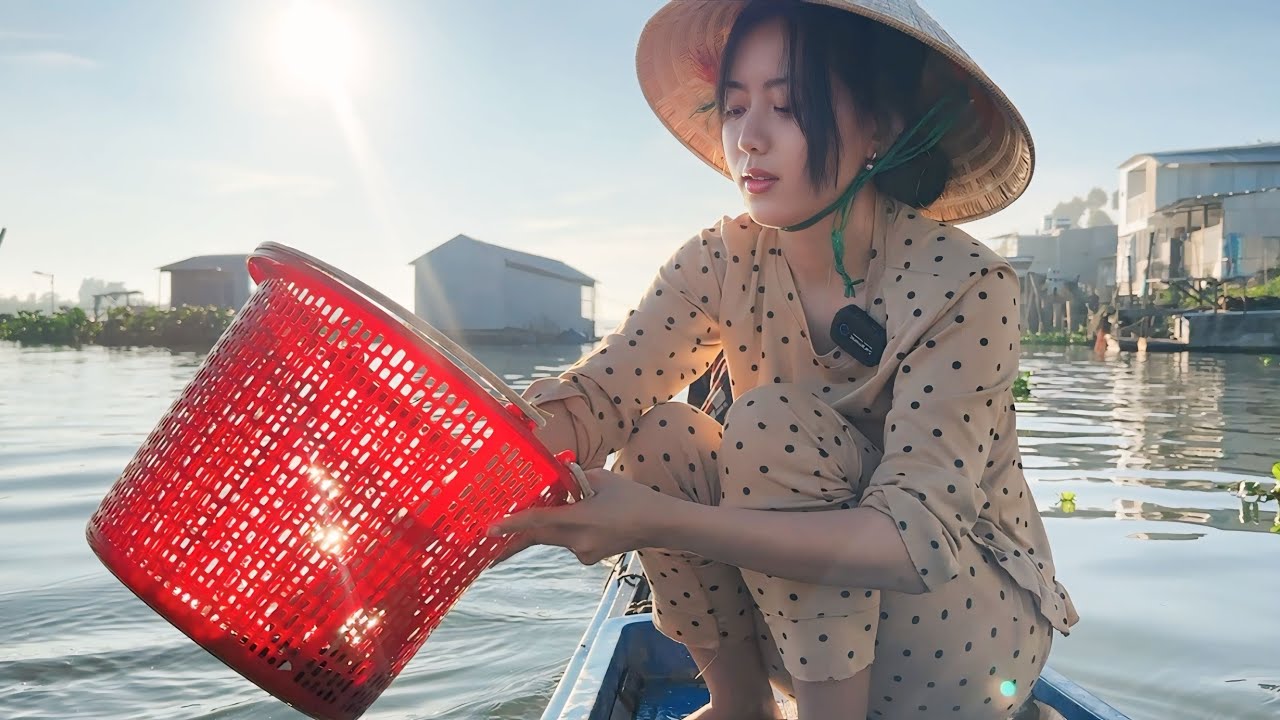 Hồi Hộp Theo Cô Tư Thăm Dớn Sau 2 Ngày Ngâm Dớn Ngoài Sông Lớn | NĐMT#720 - YouTube