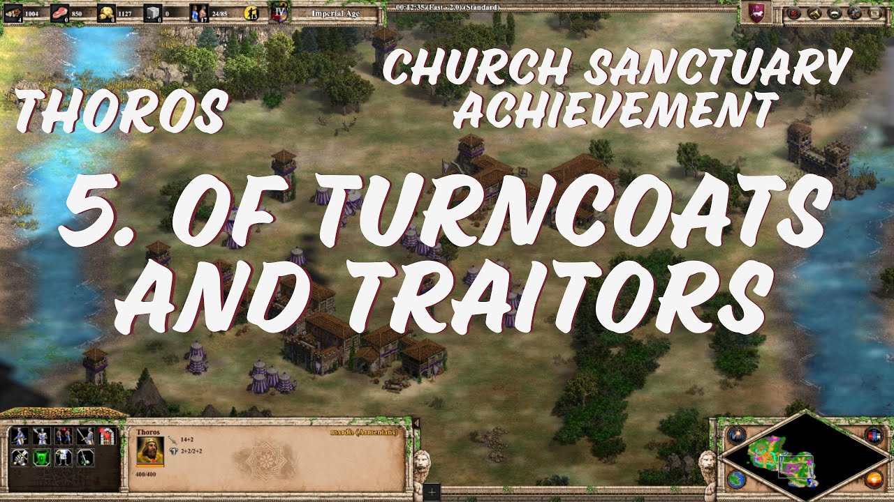AoE2: DE | Thoros | 5. Of Turncoats and Traitors | Church Sanctuary ...
