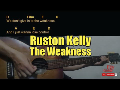 Ruston Kelly - The Weakness Guitar Chords cover - YouTube