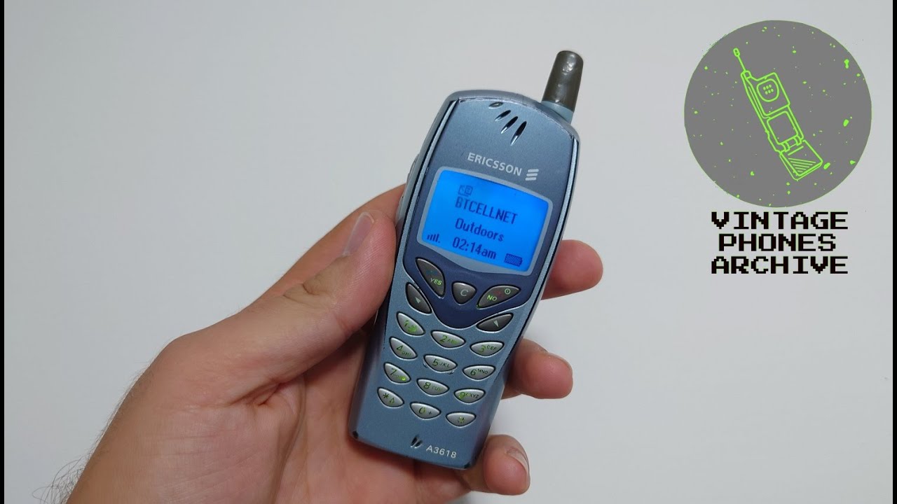 Ericsson A3618 Mobile phone menu browse, ringtones, games, wallpapers ...