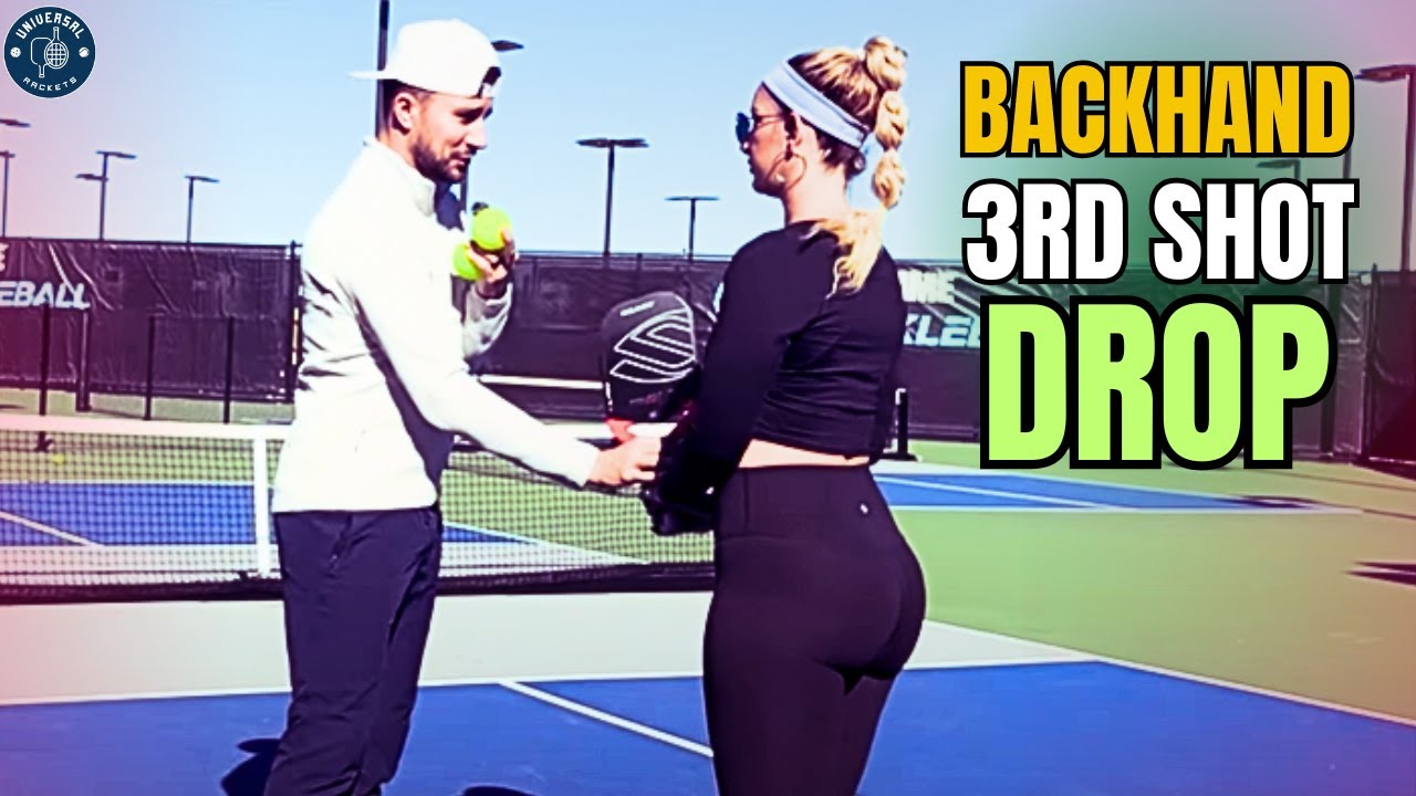 How To Hit A 1 Handed Backhand Drop: For Any Level Step By Step - YouTube
