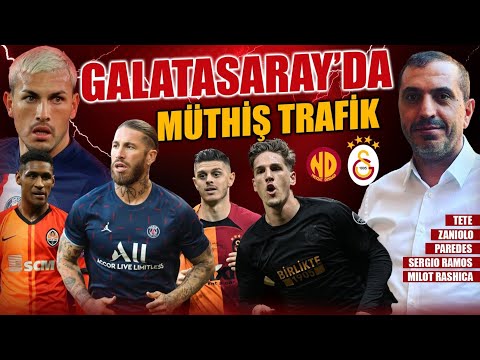 GALATASARAY'DA HAREKETLİ SAATLER / RAMOS /ZANIOLO / RASHICA / TETE