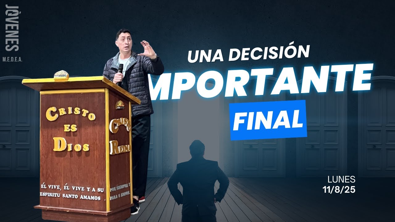 Una decisión importante - Emmanuel Villarreal - YouTube