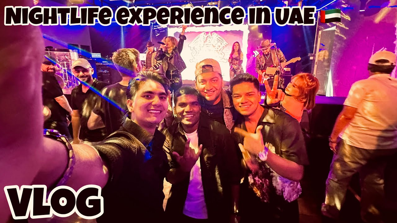 Nightlife Experience in Abu Dhabi, UAE🇦🇪 |The Exchange Bar | Live Music,DJs | Club SUMIT ...