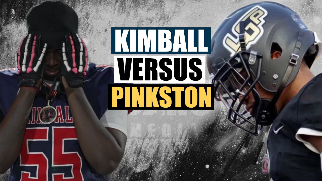Texas High School Football | Dallas Kimball vs Dallas Pinkston | DISD ...