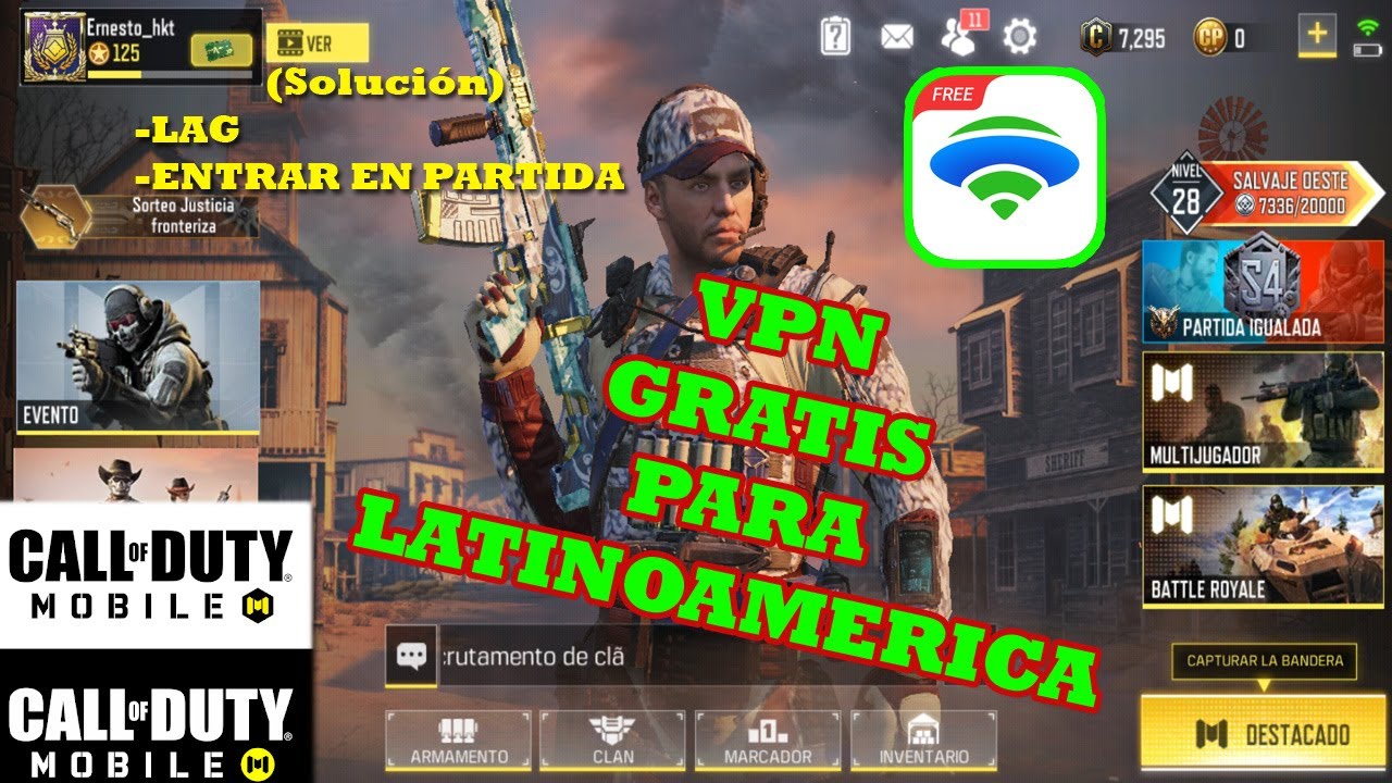 💥La MEJOR VPN para jugar COD Mobile en ANDROID💥 2021 (LATINOAMERICA ...