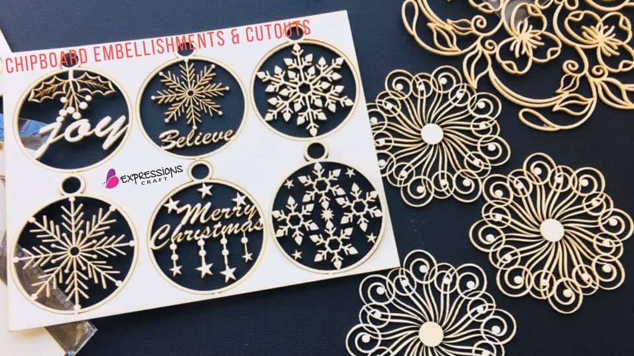 Laser Cutouts | DIY Chipboard embellishments | Chipboard Cutouts ...