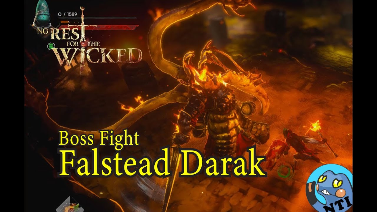 No Rest For The Wicked - How to defeat Falstead Darak (Second Boss ...