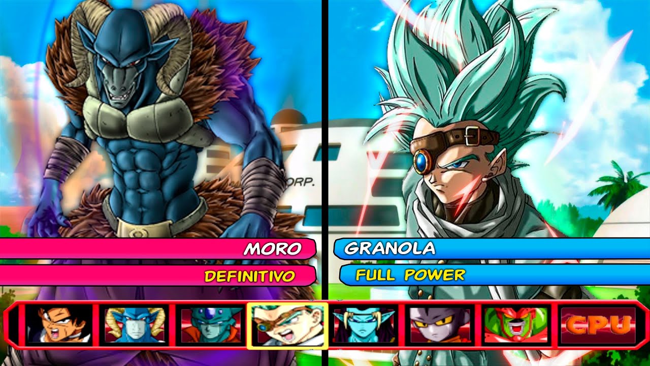 Team Moro vs Team Granola - DBZ BT 3 NUEVA ISO MODS SUPER GAMEPLAY ...