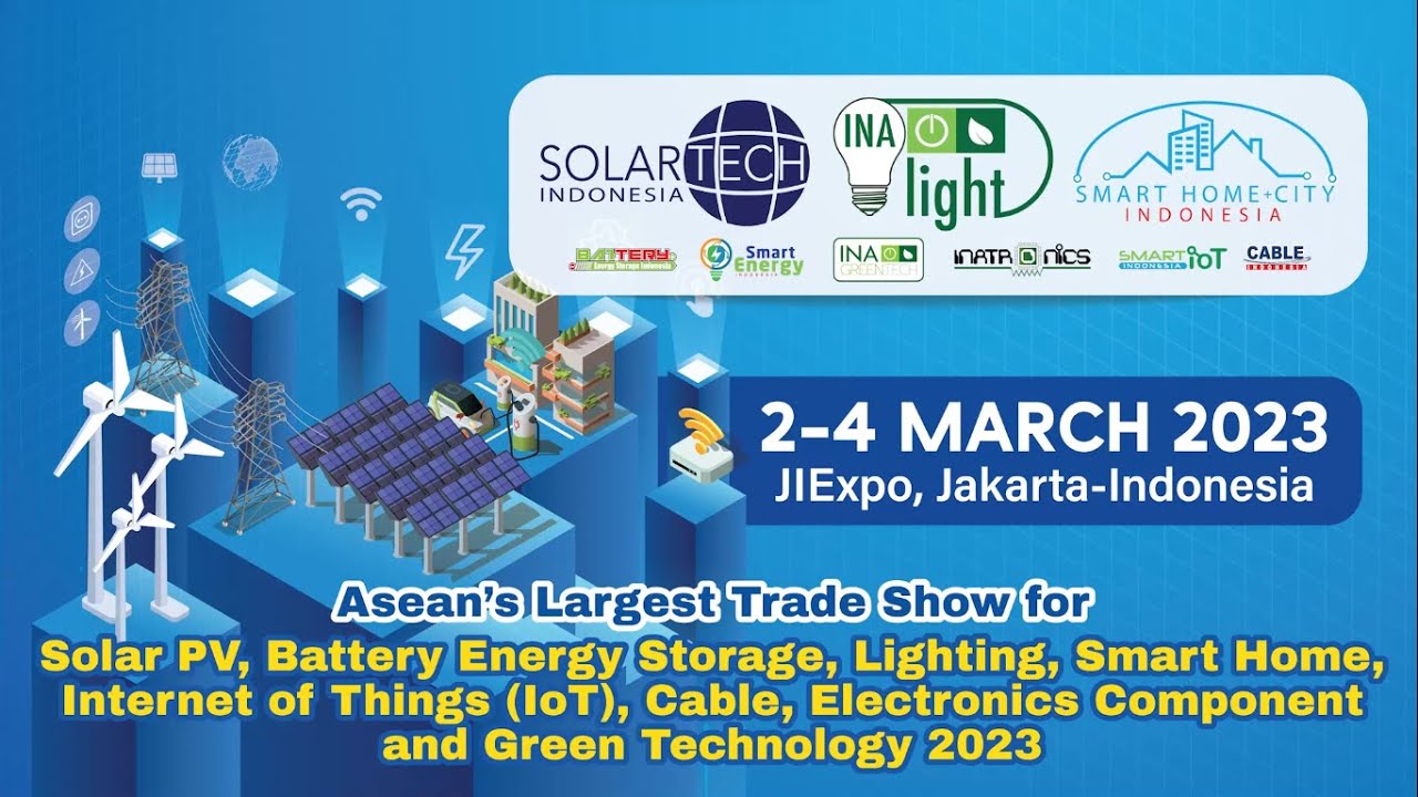 Solartech Indonesia 2023 (Show Atmosphere) - YouTube