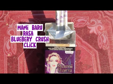 Review Mami Baru rasa bluebery crush, Ada click nya - YouTube