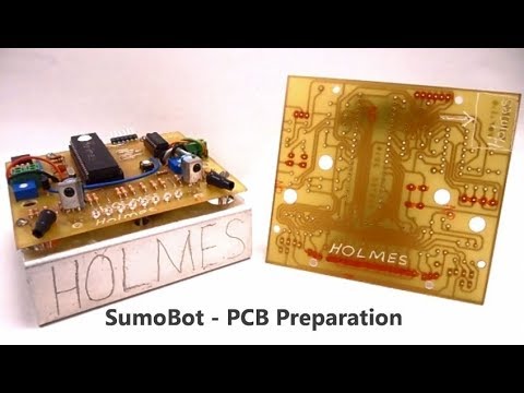 Project # 4 - SumoBot PCB Preparation - YouTube