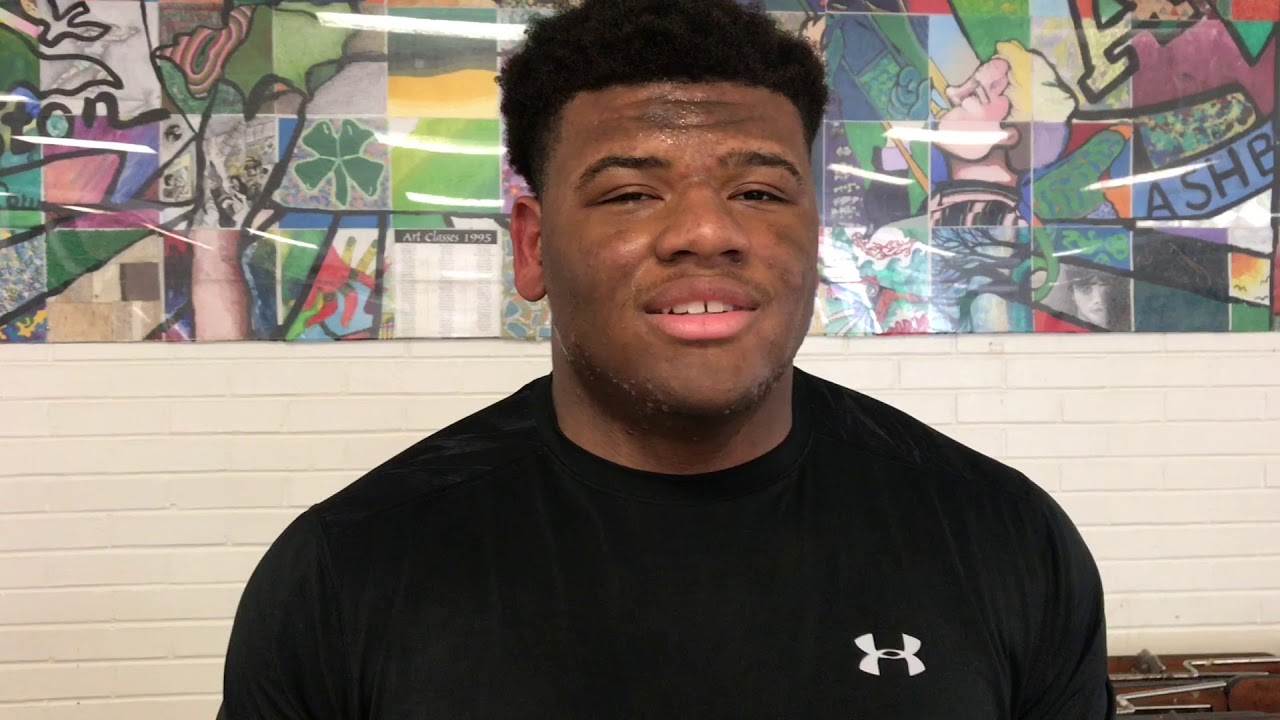 Ashbrook’s Antwon McClee ahead of state wrestling championships - YouTube