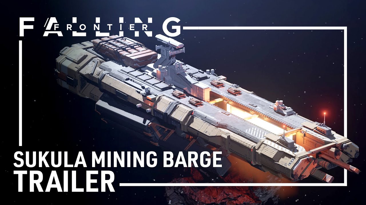 Falling Frontier - Sukula Mining Barge Trailer | Space RTS - YouTube